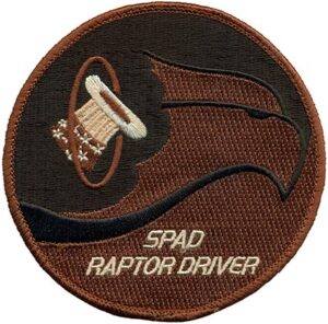 94th Fighter Squadron Spad Raptor Driver Desert New Flightline