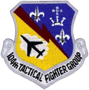 104th TACTICAL FIGHTER GROUP | Flightline Insignia