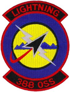 388th OPERATIONS SUPPORT SQUADRON – LIGHTNING | Flightline Insignia