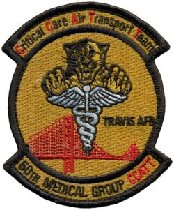 60th MEDICAL GROUP – CRITICAL CARE AIR TRANSPORT TEAM | Flightline Insignia