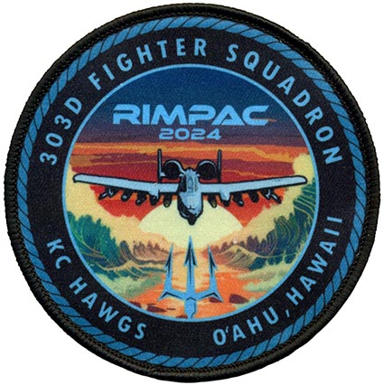 303d FIGHTER SQUADRON – RIMPAC 2024 | Flightline Insignia