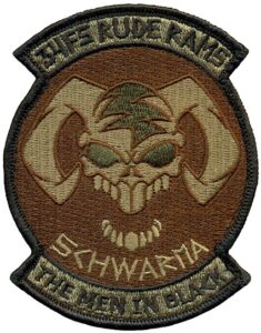 34th FIGHTER SQUADRON – RUDE RAMS – SCHWARMA – OCP | Flightline Insignia