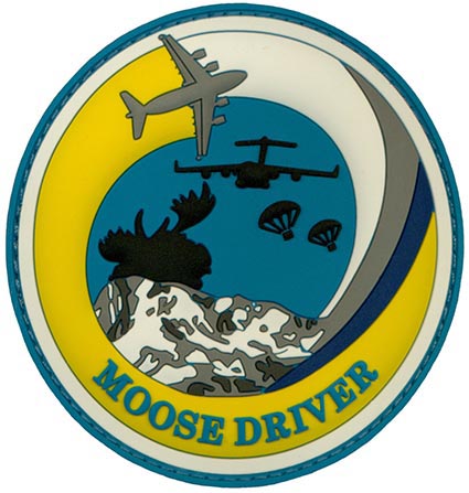 7th AIRLIFT SQUADRON – C-17 MOOSE DRIVER | Flightline Insignia
