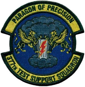 377th TEST SUPPORT SQUADRON | Flightline Insignia