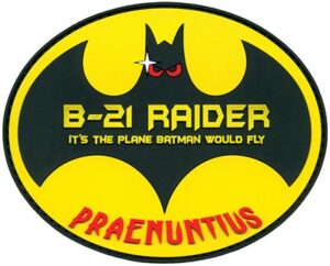 NORTHROP GRUMMAN B-21 RAIDER – BATMAN | Flightline Insignia