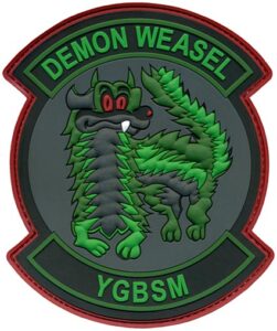 356th FIGHTER SQUADRON – DEMON WEASEL | Flightline Insignia