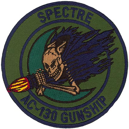 16th SPECIAL OPERATIONS SQUADRON – SPECTRE AC-130 GUNSHIP – SUBDUED ...