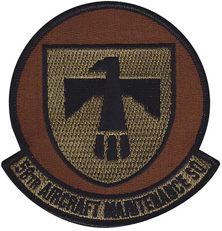 58th AIRCRAFT MAINTENANCE SQUADRON – OCP | Flightline Insignia