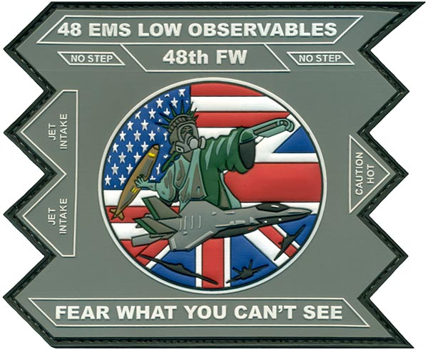 48th EQUIPMENT MAINTENANCE SQUADRON – LOW OBSERVABLES | Flightline Insignia