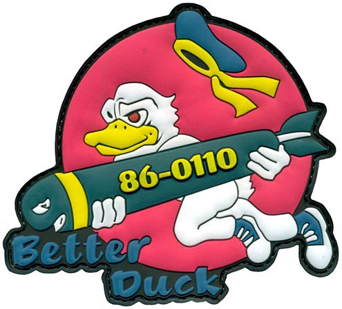 7th BOMB WING – B-1B 86-0110 BETTER DUCK | Flightline Insignia