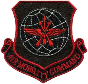 AIR MOBILITY COMMAND – RED | Flightline Insignia