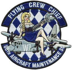 86th AIRCRAFT MAINTENANCE SQUADRON – FLYING CREW CHIEF – NEW ...