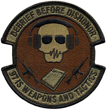 97th INTELLIGENCE SQUADRON – WEAPONS & TACTICS – OCP | Flightline Insignia